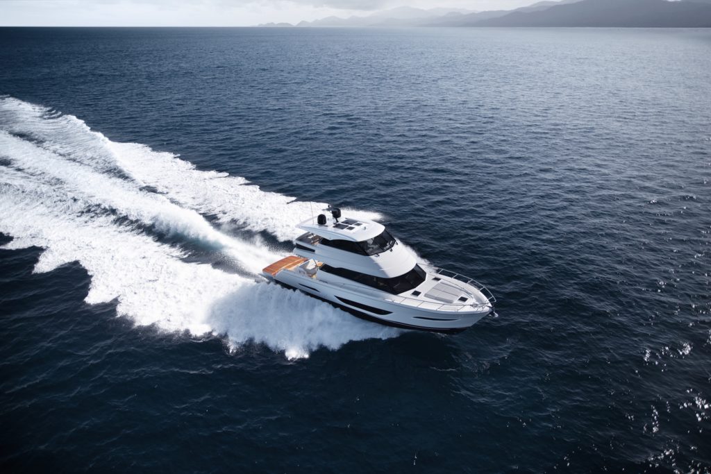 US DEBUT: MARITIMO M60 FLYBRIDGE MOTOR YACHT AT FLIBS